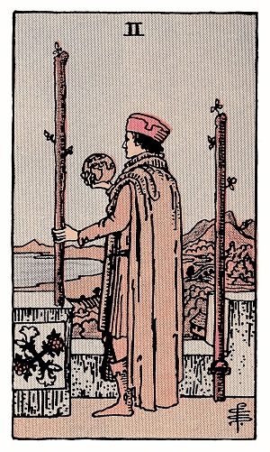 Two of Wands Card Meaning - Tarot Empowerment Academy